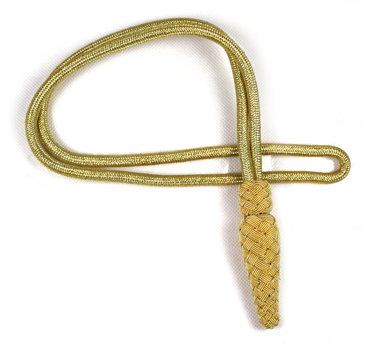 Sword Knot - No1 Gold Cord with Acorn – The Light Dragoons Direct