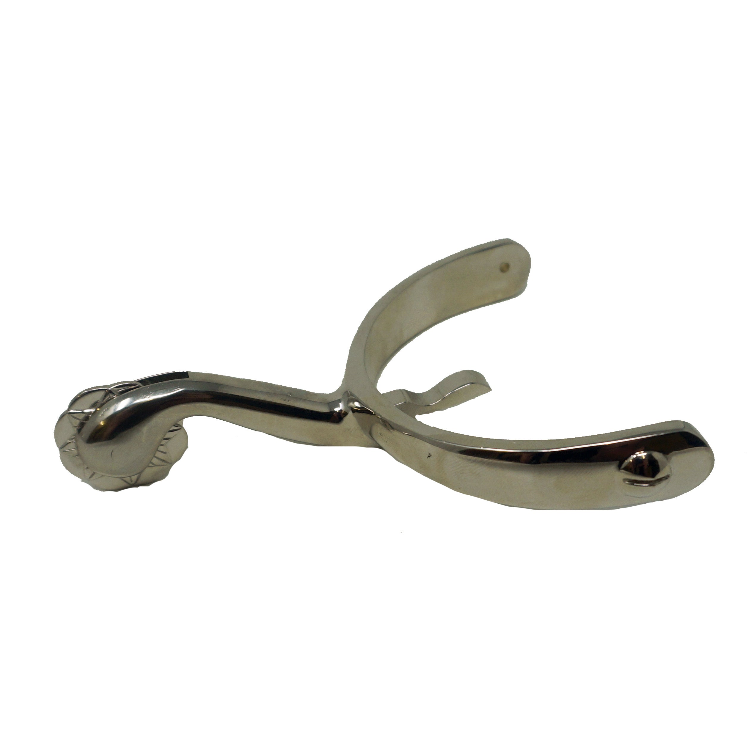 Spurs-MK2 - Swan Neck- Nickel - Pair – The Light Dragoons Direct